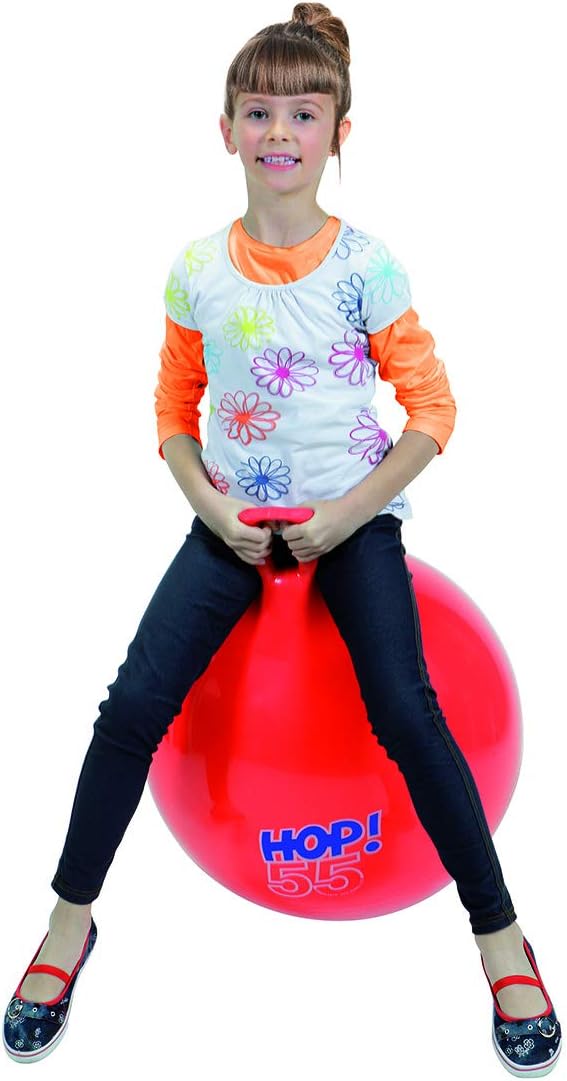 Gymnic Hop Ball 55" - Red - Over the Rainbow