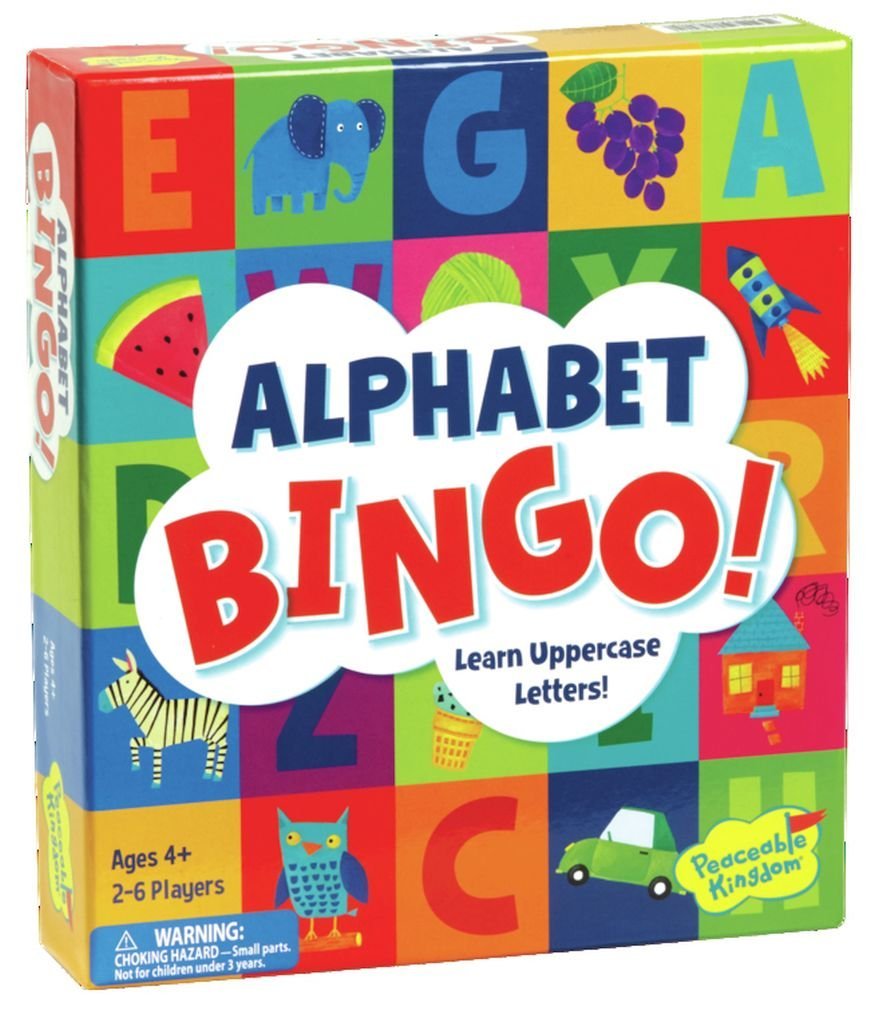 Alphabet Bingo Over The Rainbow
