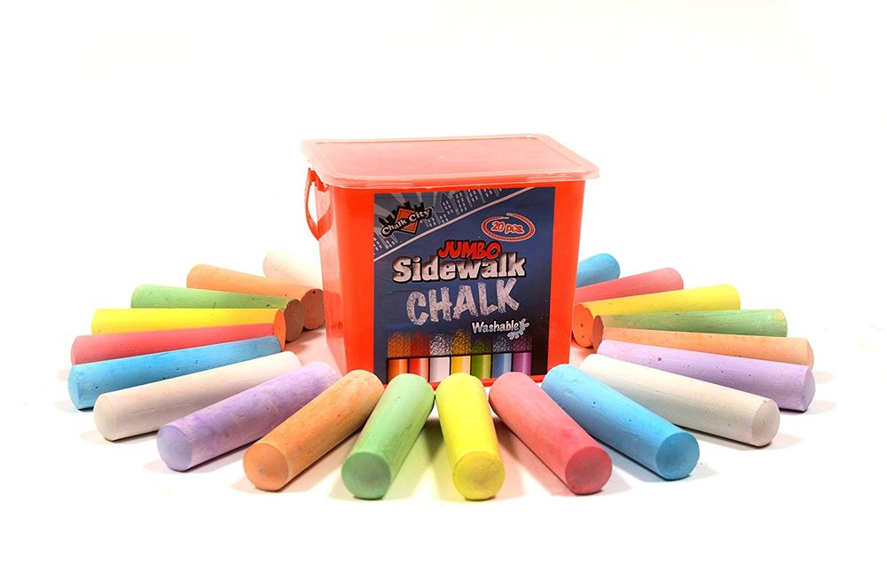 Jumbo Sidewalk Chalk - Over the Rainbow