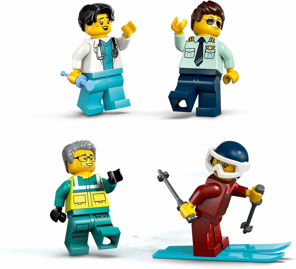 LEGO EMERGENCY AMBULANCE PLANE - Over the Rainbow