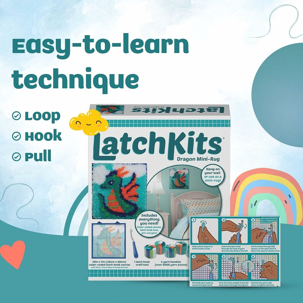 LATCH KIT DRAGON - Over the Rainbow