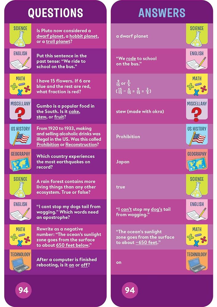Brain Quest Grade 4, revised 5th edition - Over the Rainbow