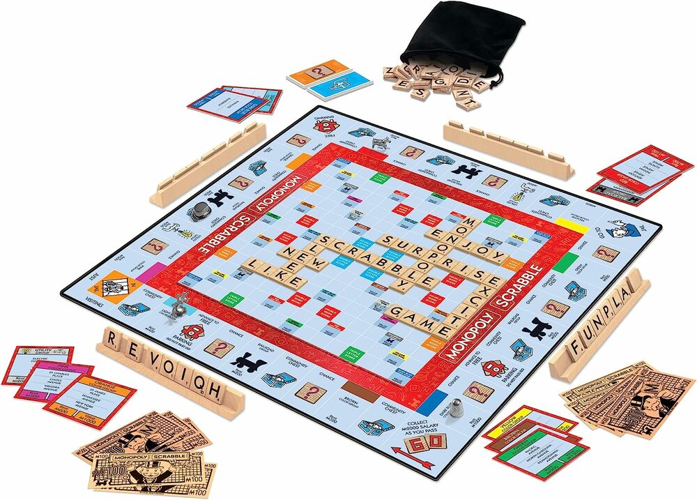 MONOPOLY SCRABBLE - Over the Rainbow