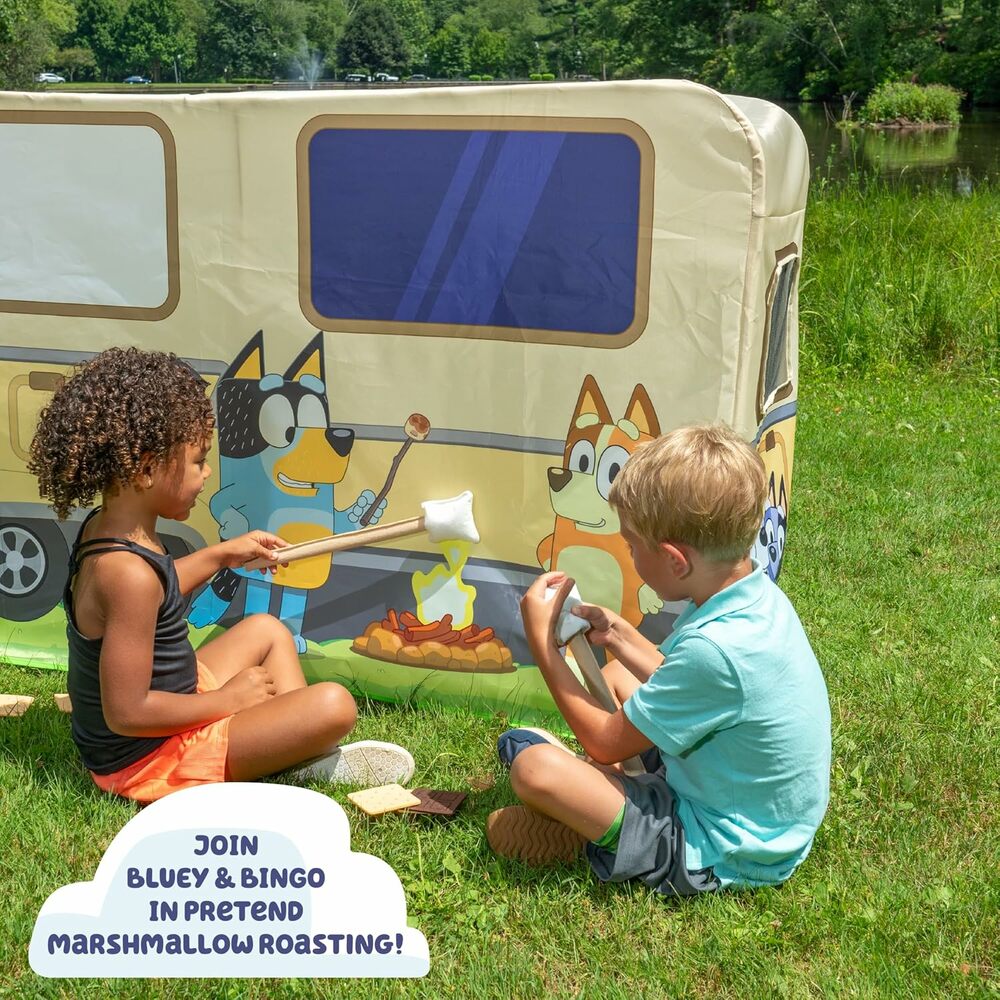 BLUEY CAMPING ACTIVITY FORT - Over the Rainbow