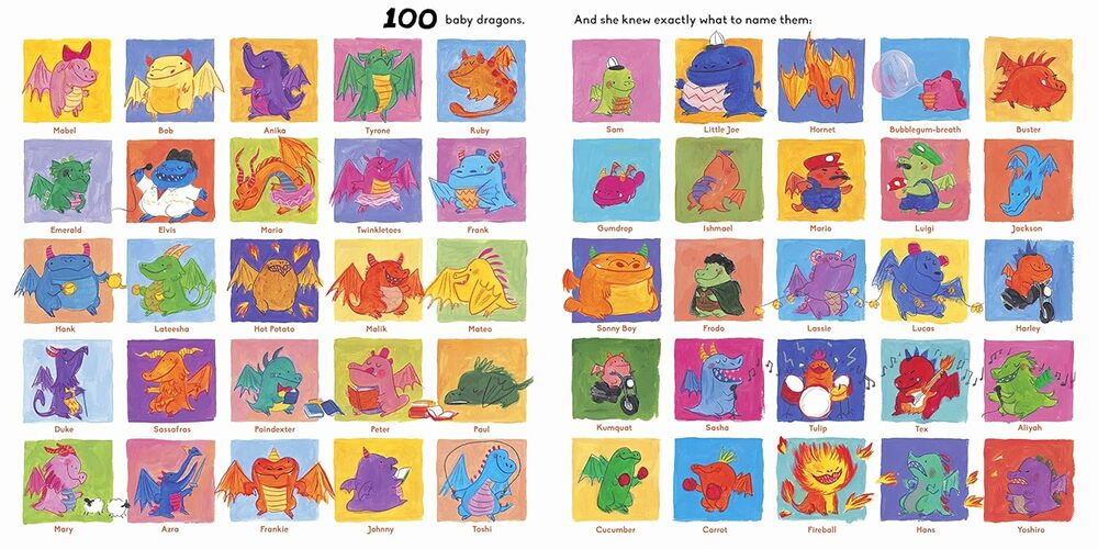 100 MIGHTY DRAGONS NAMED BROCOLI --David LaRochelle Lian Cho - Over the ...