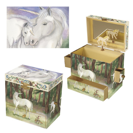 Enchantmints Unicorn Musical Treasure Box - Over the Rainbow