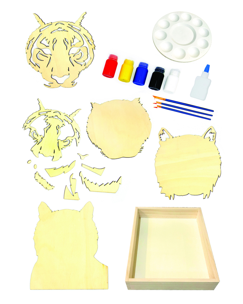 BENGAL TIGER PAINT KIT - Over the Rainbow